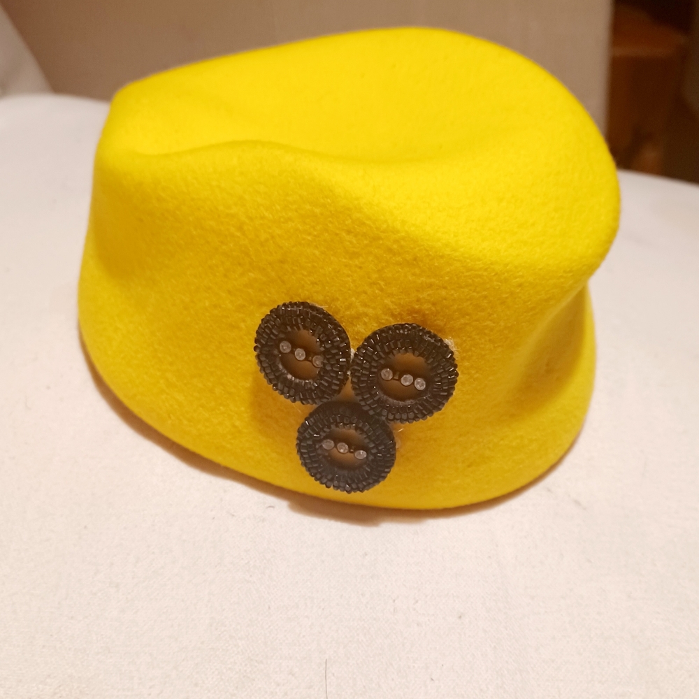 Antique Michael Howard Wool Hat 1970s - Gem